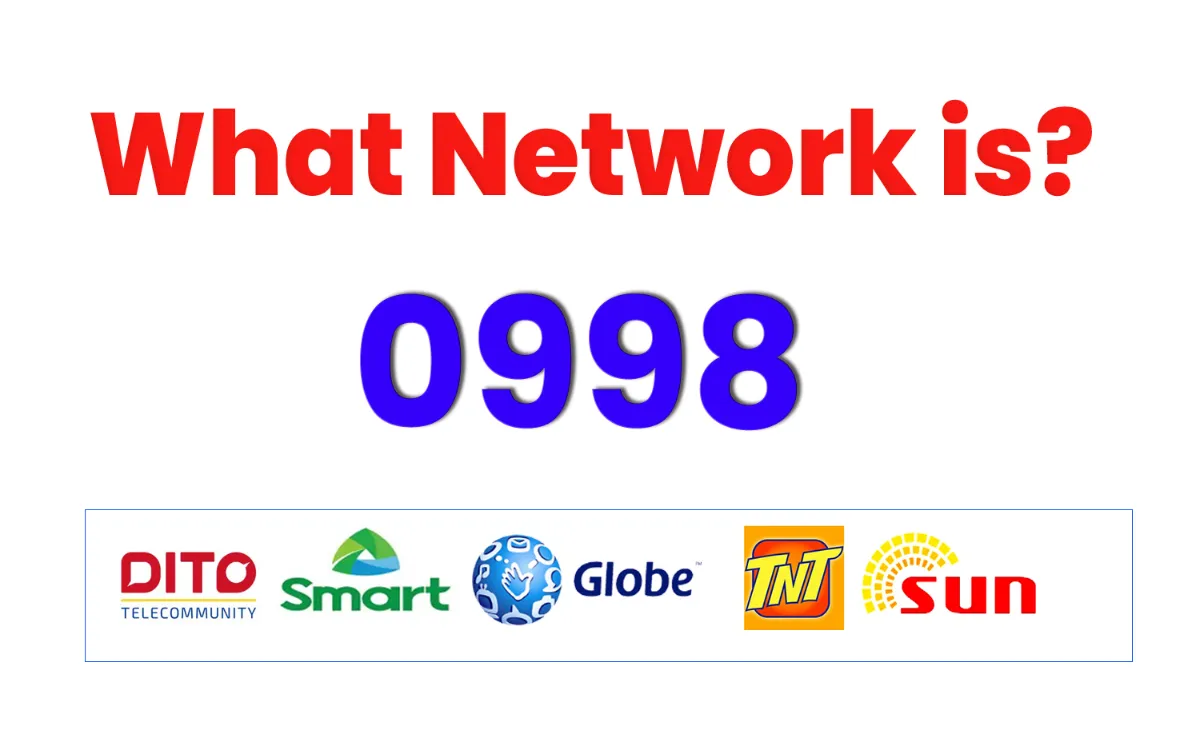 0998 What Network Prefix - TNT, Globe Or Smart