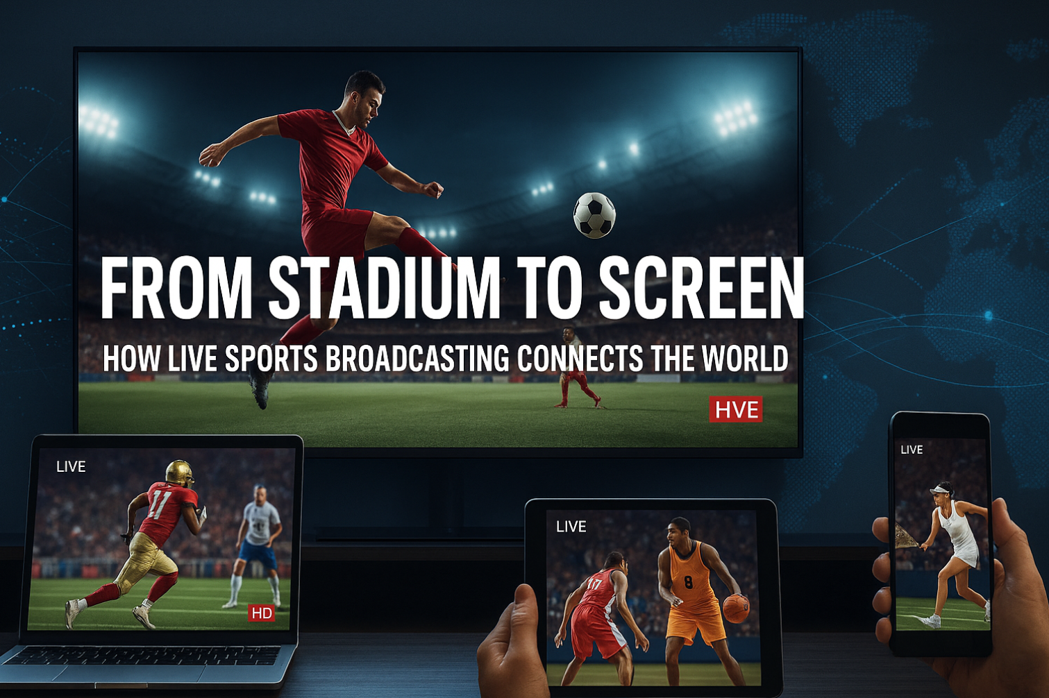 From Stadium To Screen: How Live Sports Broadcasting Connects The World