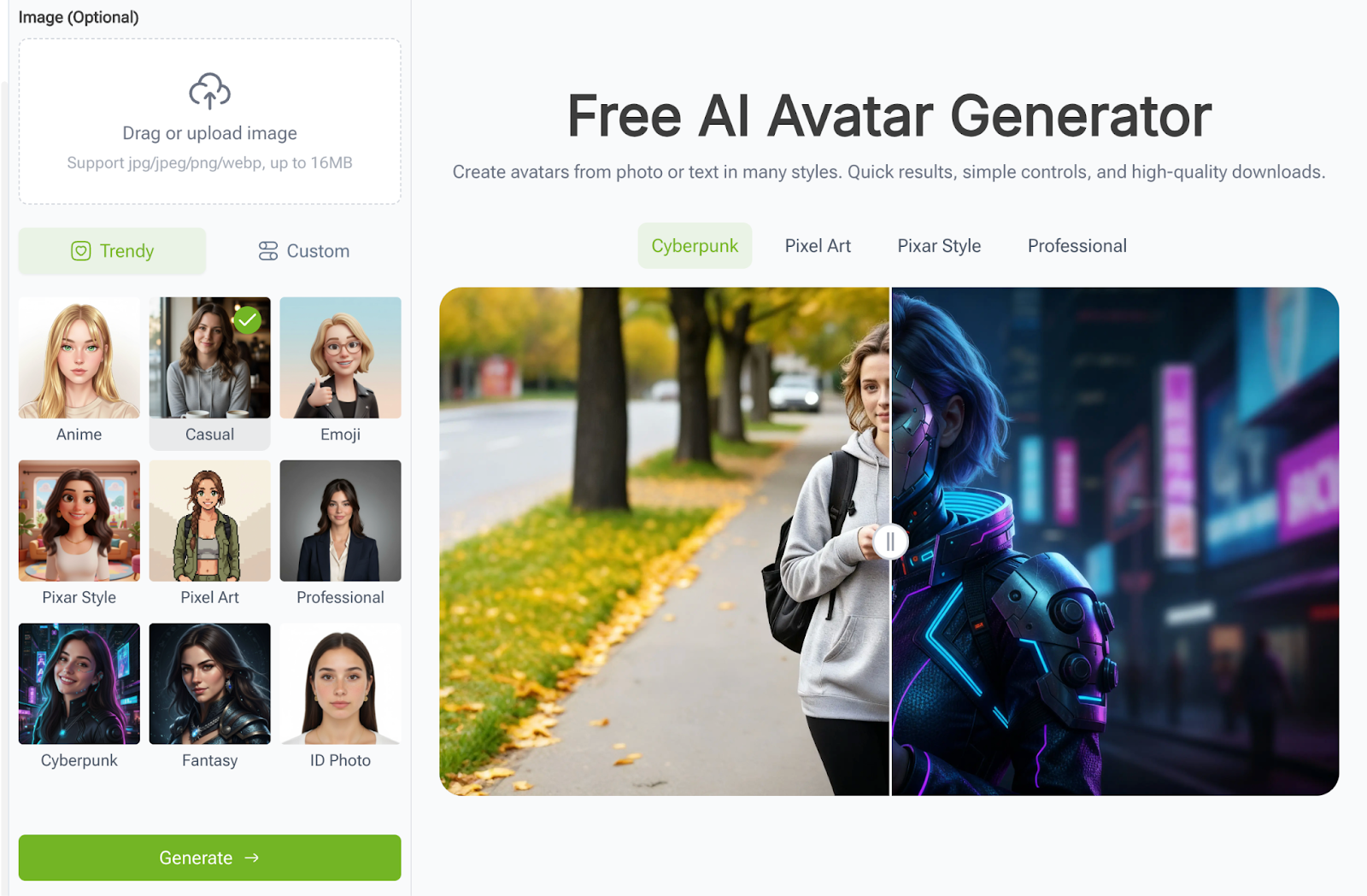 VisualGPT AI Avatar Generator For Comprehensive Modern Digital Identity ...